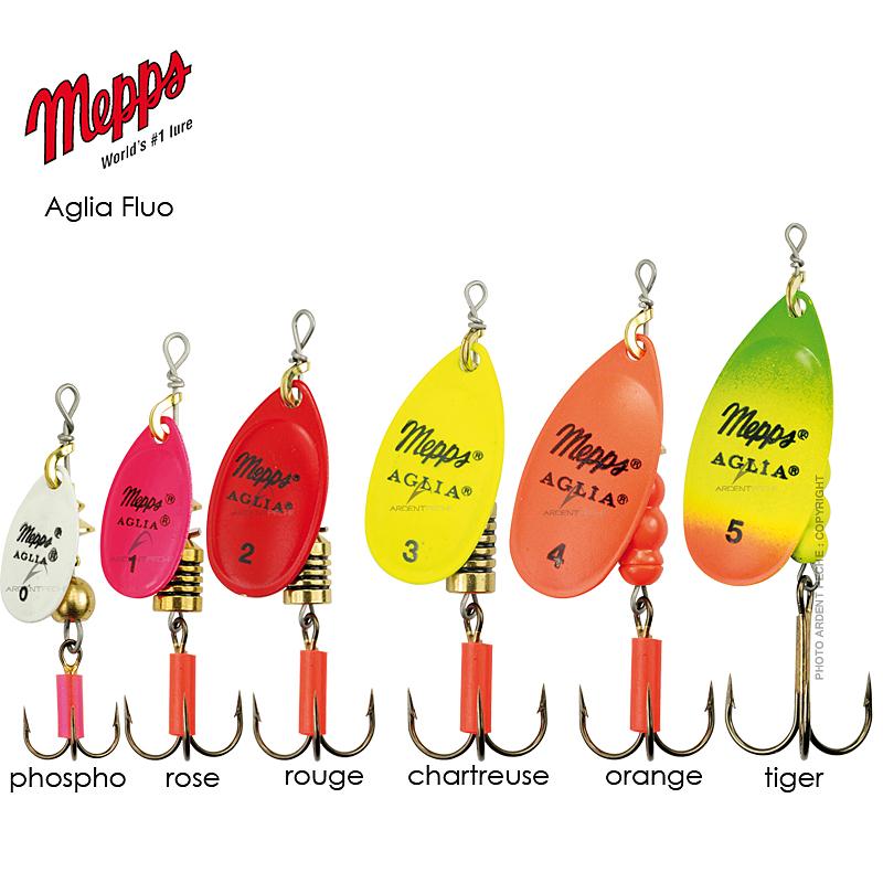 Mepps Aglia Fluo - Fir Intins - Magazin online de pescuit